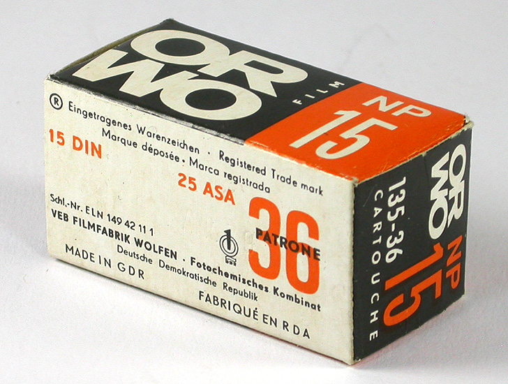 Stiftung Kameramuseum Kurt Tauber: ORWO NP15